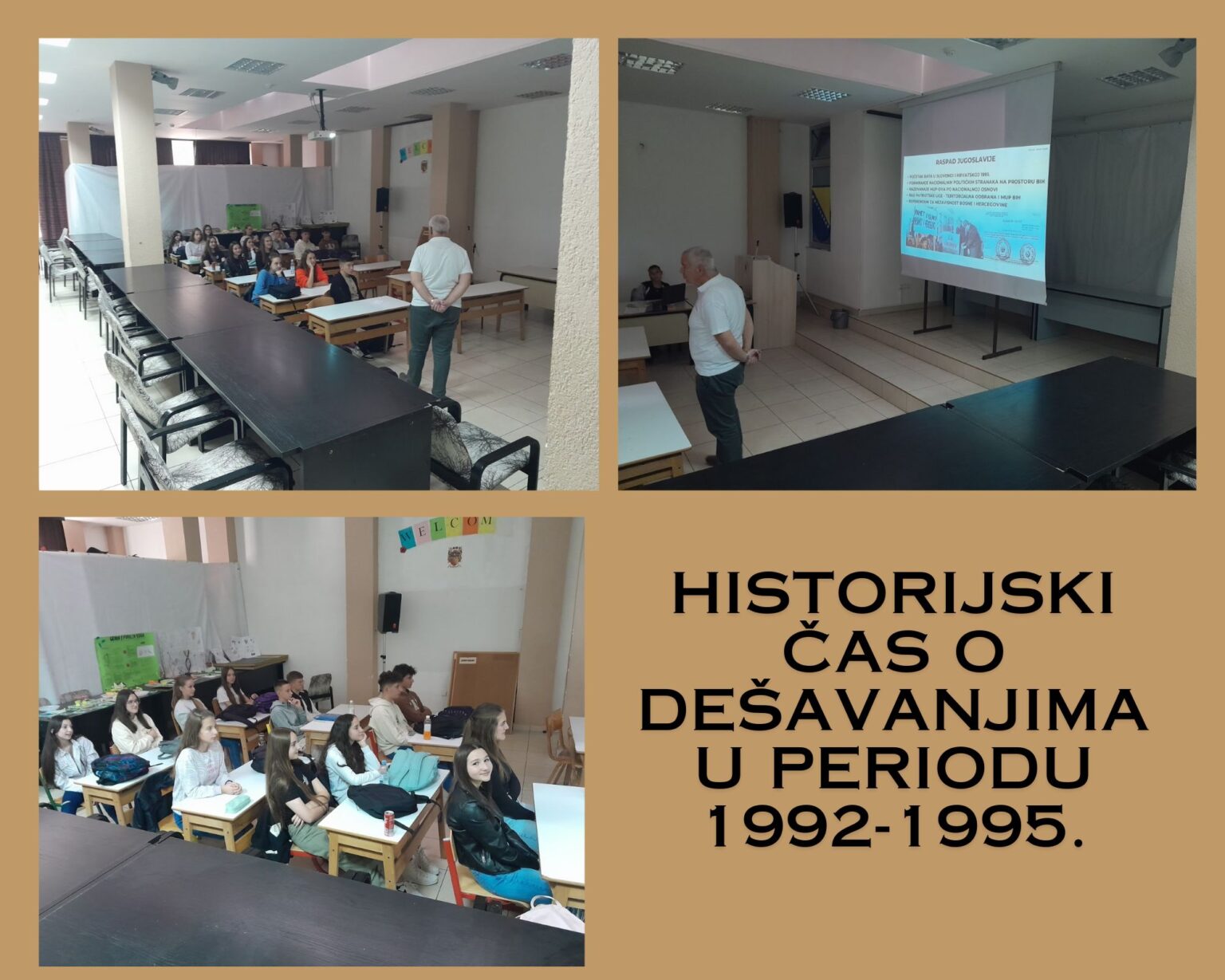 HISTORIJSKI ČAS O DEŠAVANJIMA U PERIODU OD 1992. DO 1995. GODINE ...